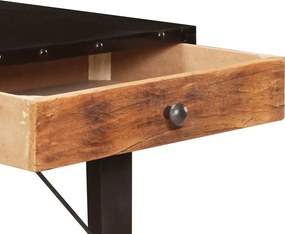 vidaXL Konzolový stolek 118 x 35 x 76 cm masivní recyklované dřevo [287858]