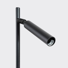 Stolní lampa Pastelo, 1x černé kovové stínítko