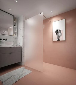Erga Paris, sprchová zástěna Walk-In 30x200 cm, 8mm sklo námraza, chromový profil, ERG-V02-PARIS-030x200-FR-CR