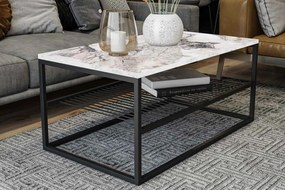 Designový konferenční stolek Galilee 95 cm bílý