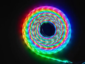 BERGE Digitální pásek LED - RGB - IP20 - 5m - duhový efekt