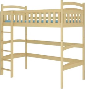 Patrová postel mezzanine s matrací MIAGO 180x80