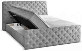 Elegantní čalouněná postel MADRID 140x200 cm Monolith 1