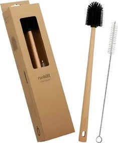 Runbott / Sada kartáčů na čištění lahví / 2 ks / silikonové štětiny /