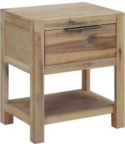 Noční stolky se zásuvkami 2 ks 40 x 30 x 48 cm masivní akácie 3057529