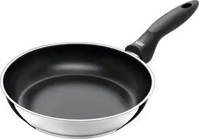 SILIT Sada pánví Domus nerezová-černá / 24 a 28 cm / nerezová ocel / n
