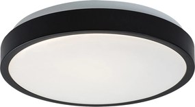 Rabalux Černé stropní LED svítidlo Samira kulaté 250mm 18W IP44 71252