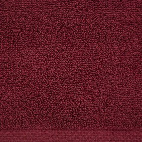 Klasický bordó bavlněný ručník TIANA1 Rozměr: 50 x 90 cm