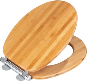 WC sedátko BAMBUSA, Easy Close, Fix-Clip, WENKO