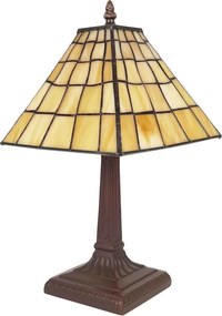 Stolní lampa Tiffany Marisol - Ø 20*34 cm E14/max 1*25W