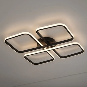 Stropní LED svítidlo Hidalgo, 1x LED 40w, 4000k, b