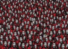 Clementoni PUZZLE Impossible - La Casa de Papel / 1000 dílů / od 14 le