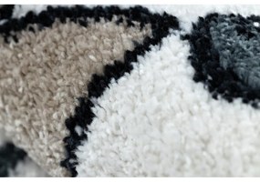 Dětský kusový koberec Skákací panák černý 280x370cm