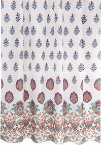 Bellatex Koupelnový závěs Oranžová,Modrá 180x200 cm