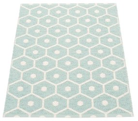 Vinylový koberec Pappelina HONEY Pale Turquoise/Vanilla velikost: 70x100cm
