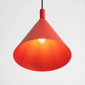 Sollux Lighting Závěsné svítidlo NOX 25 červené