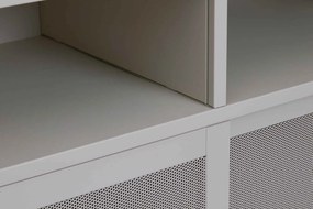 Designová skříňka Taiyanna 180 cm šedá