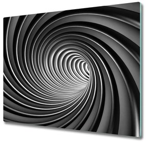 Skleněná krájecí deska Víření abstrakce 60x52 cm
