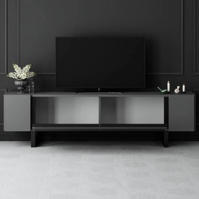 Televizní stolek Yildiz Anthracite and Black