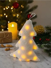 Sinsay - Plyšová LED dekorace ve tvaru hvězdy - bílá