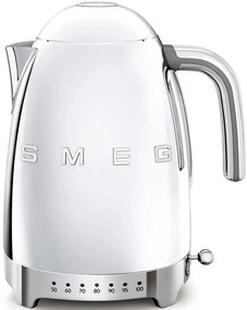 Rychlovarná konvice smeg 50's retro style 1,7l led indikátor nerezová
