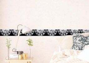 Samolepící bordura na zeď Řím s Hodinami | 5 m x 13.8 cm | DWB8204