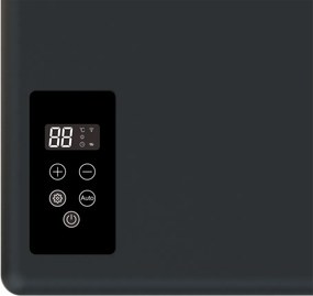 Mereo, Mereo Elektrický sušák ručníků, 2 moduly, černý, MER-MT81B