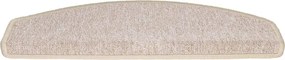 Schodové rohože 30 ks 65 x 24 x 4 cm béžové, půlkulaté, velké 3365755