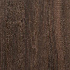 vidaXL Botník 80 x 21 x 125,5 cm kompozitní dřevo [839926] Barva: dub sonoma