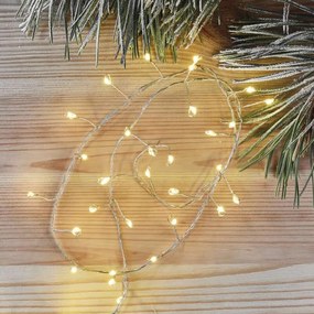 EMOS LED vánoční nano řetěz ježek teplá bílá 2,4m D3FW01