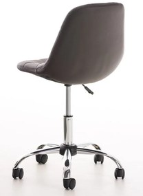 Bhm germany Kancelářská židle Emil, syntetická kůže, hnědá