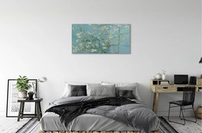 akrylový obraz Art mandlové květy 100x50 cm
