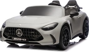 LEAN CARS Elektrické autíčko Mercedes GT63 AMG DK-GT63 24V LCD lakované světle šedé