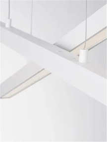 Závěsné LED svítidlo NOVA LUCE X-LINE 40W 3000K 9060910 stmívatelné Triac