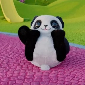 JUST PLAY Plyšová panda furReal Coco / Interaktivní / kotrmelce a zvuk