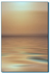 Obraz na plátně - Klidné moře při západu slunce - obdélník 7280FA (120x80 cm)