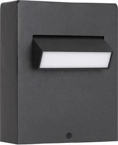 NV 9020925 Venkovní sloupkové svítidlo ZELDA černý hliník a akrylový difuzor proti oslnění LED 6W 3000K 100-240V IP65 - NOVA LUCE