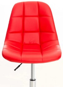 Bhm germany Kancelářská židle Emil, syntetická kůže, červená