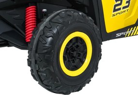 Elektrické autíčko Buggy TURBO 23 žluté