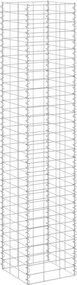 Gabionové vyvýšené záhony 3 ks 30 x 30 x 150 cm železo 151250