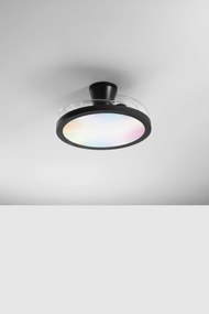 FAN LED-CONDOR-NER Stropní svítidlo Condor černý LED ventilátor 40 W, 4050 lm, CCT stmívatelné s RGB, digitální ovládání s RF dálkovým ovladačem, 2 - FANEUROPE