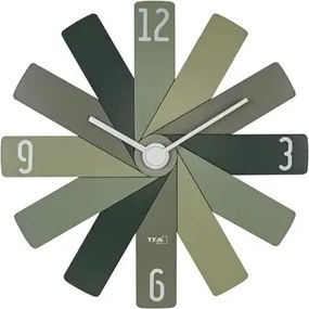 TFA 60.3020.04 CLOCK IN THE BOX zelená / Nástěnné hodiny / O 40 cm / T