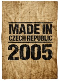 Deka Made In (rok: 2005, Podšití beránkem: NE)