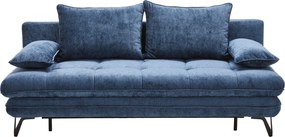 XXXLutz ROZKLÁDACÍ POHOVKA, textil, tmavě modrá Novel - Rozkládací sedačky - 002300022601