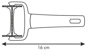 Vykrajovač čtverečků s vlnitým okrajem DELÍCIA 7,0 cm