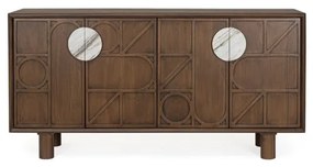 Homemotion Komoda HEMMING tmavě hnědá 0747472