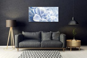 Obraz na skle Květiny Plátky Příroda 125x50 cm