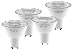Smart LED žárovka GU10 4,8W YEELIGHT W1/4 pack WiFi sada 4ks