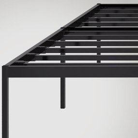 Kovová postel Fargo 200x100x42 cm – černá