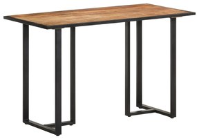Jídelní stůl Plaster - 120 cm | hrubé mangovníkové dřevo